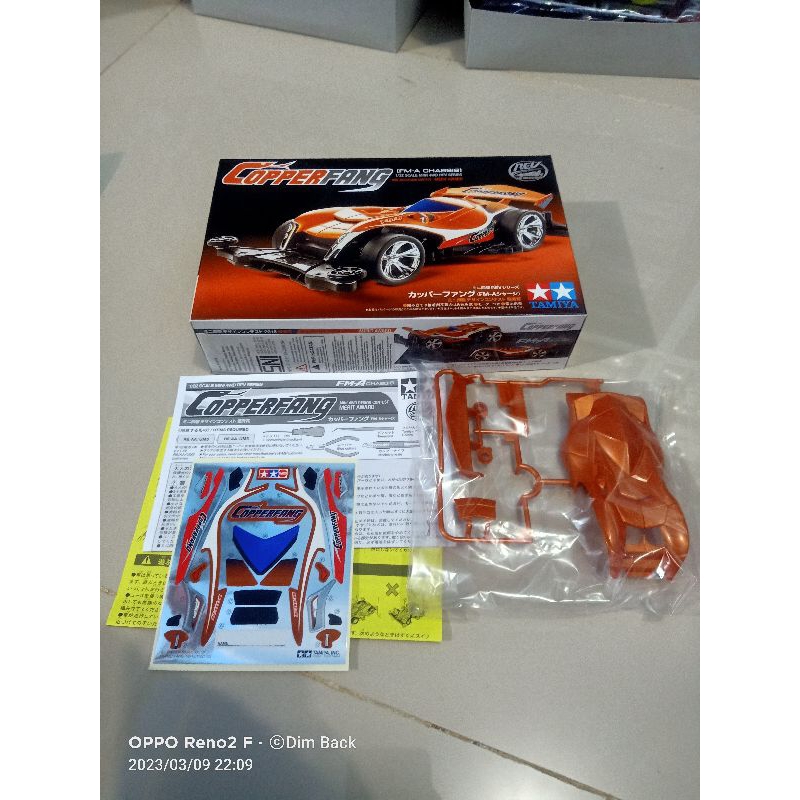 Jual Tamiya 18715 Bodi Body Kap Copperfang / Copper Fang + Decal + Dus ...