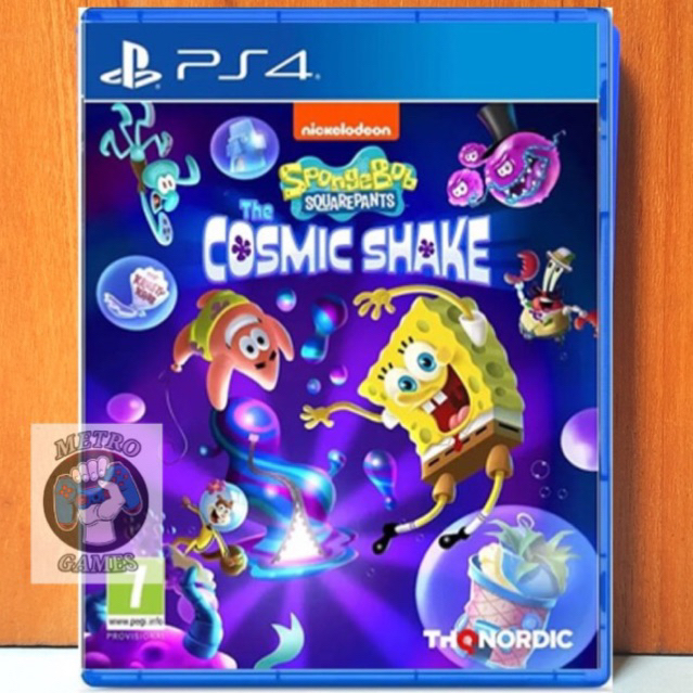 Jual Ps4 Spongebob Squarepants The Cosmic Shake Kaset Spongebob ...