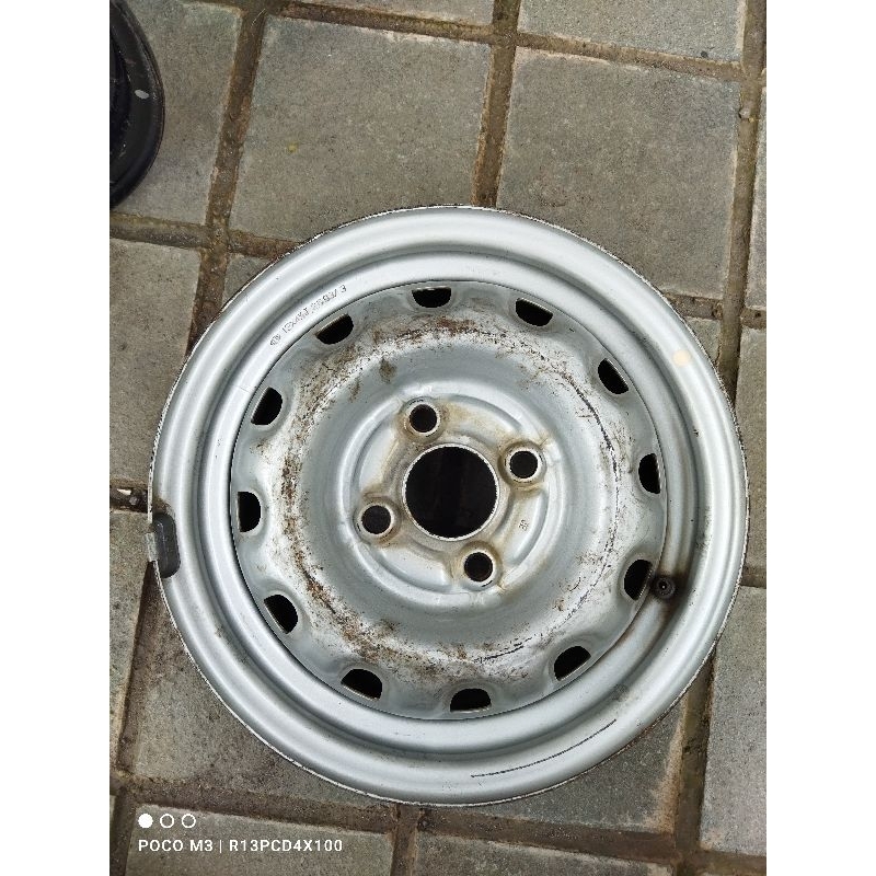Jual Velg Kaleng Besi R13 PCD 4X100 | Shopee Indonesia