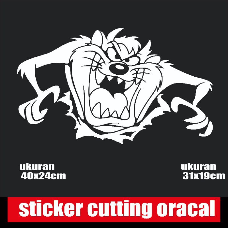 Jual Stiker Tazmania Stiker Cutting | Shopee Indonesia