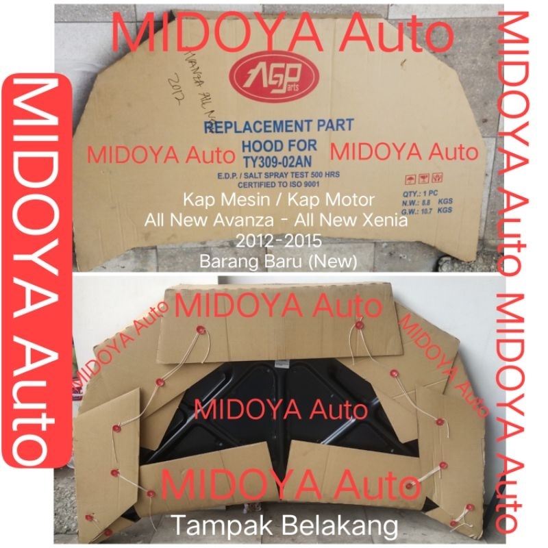Jual Kap Mesin / Kap Motor All New Avanza All New Xenia 2012-2015 ...