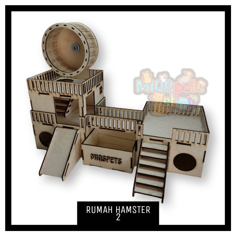 Jual MAINAN RUMAHAN HAMSTER KAYU BESAR | Shopee Indonesia