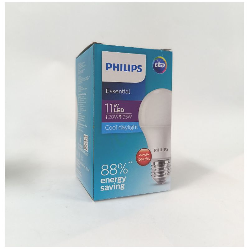 Jual Lampu PHILIPS Essential LED bulb 11W e27 | Shopee Indonesia