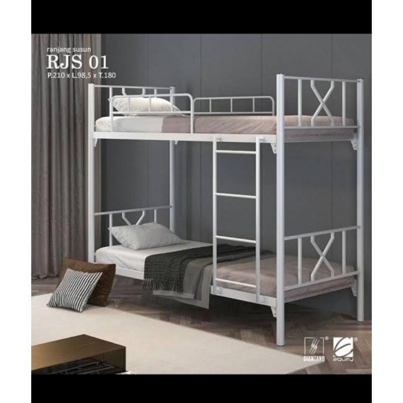 Jual Ranjang susun siantano / ranjang besi kuat/ ranjang susun modern ...