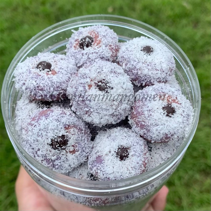 Jual Nastar, Kue Kacang, Putri Salju, Taro Cheese Coconut Cookies HARGA GROSIR CEK DI ETALASE ...