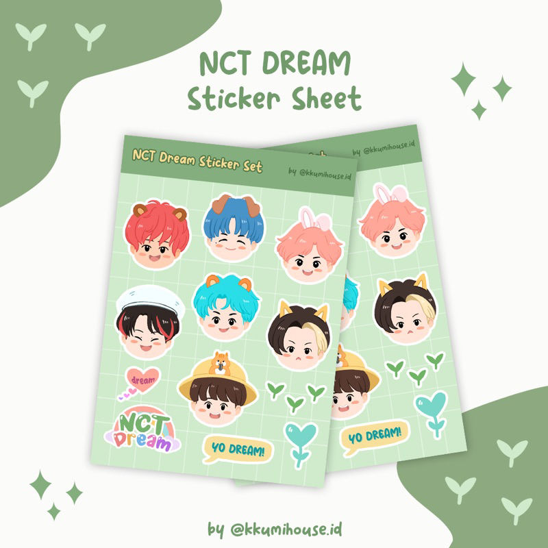 Jual Sticker Sheet NCT Dream | Shopee Indonesia