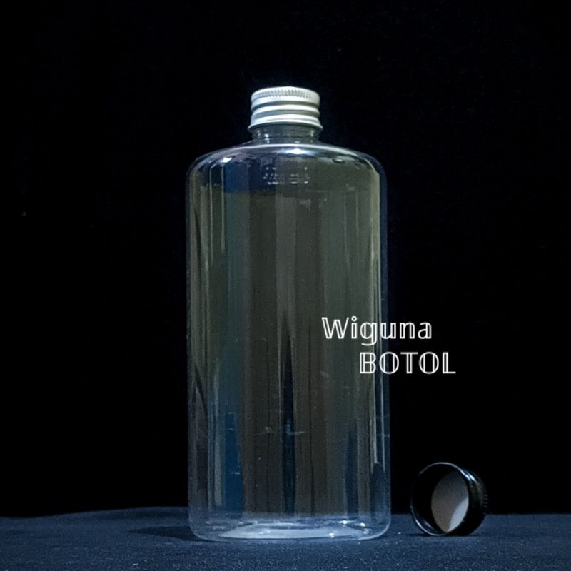 Jual Botol 500ml Clear Tutup Ulir Almunium / Botol Ulir 500ml | Shopee ...