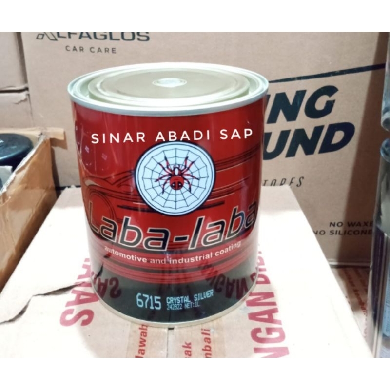 Jual Cat Laba-laba 6715 Crystal Silver - 1 Kg | Shopee Indonesia