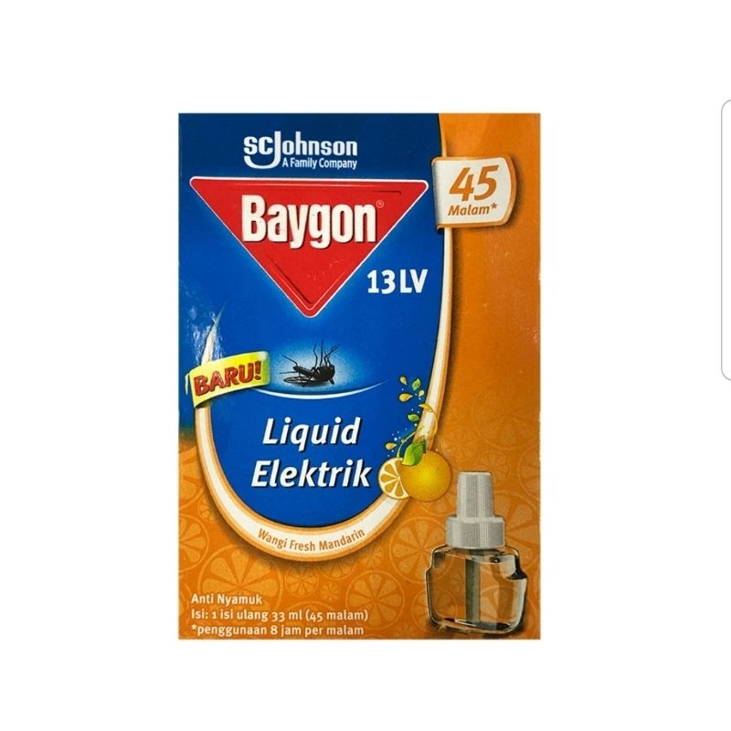 Jual Baygon Liquid Electric Refill 33 ml | 22 ml | Shopee Indonesia