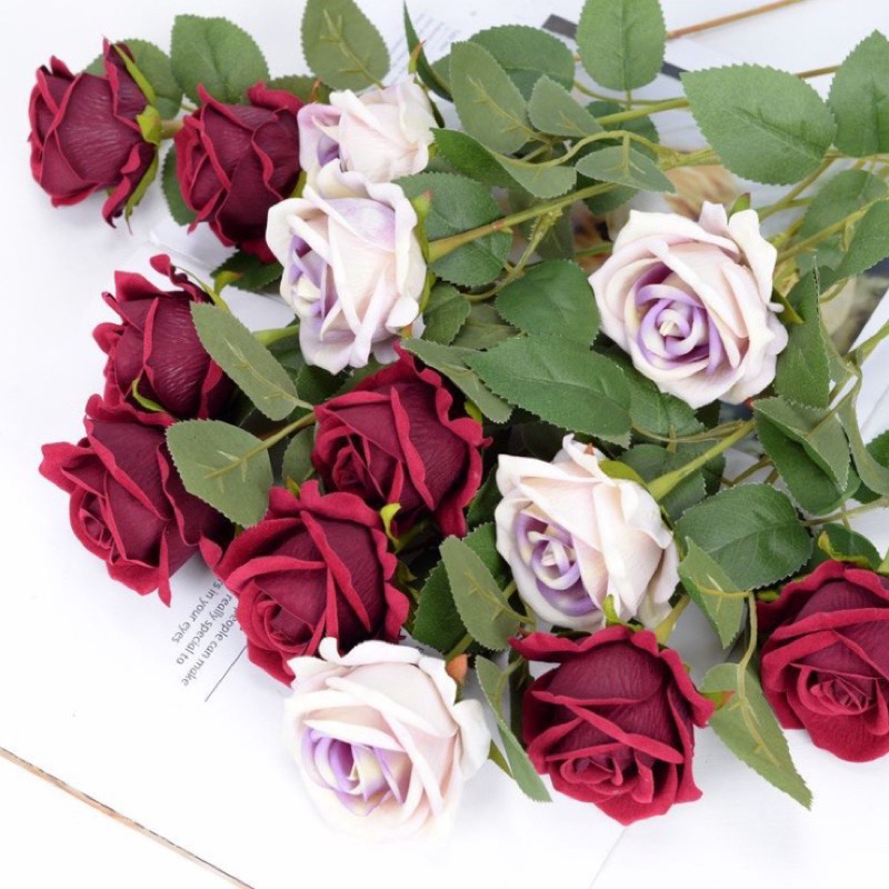 Jual Bunga mawar artificial dekorasi Bunga Rose dekorasi rose artifici ...