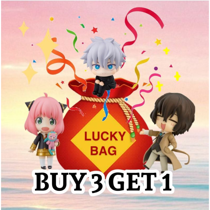 Jual gacha action figure anime (buy 3 get 1)+bonus DIJAMIN GAK ZONK ...