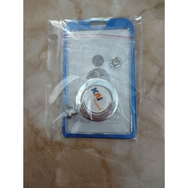 Jual KERETA API INDONESIA ID CARD HOLDER YOYO LUXURY NAME TAG PREMIUM ...