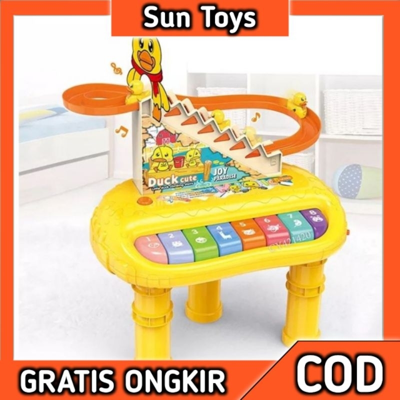 Jual MAINAN BEBEK 2 In 1 canggih Montessori piano | Electronic Organ ...