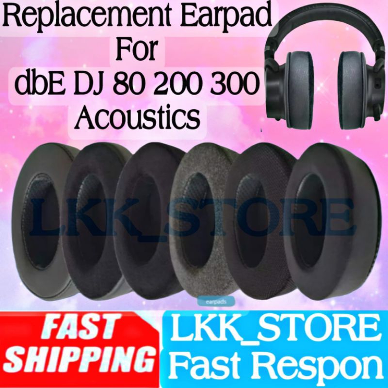 Jual DJ80 DJ200 DJ300 Pad Cushion Earpad dbE Acoustics DJ 80 200 300 ...