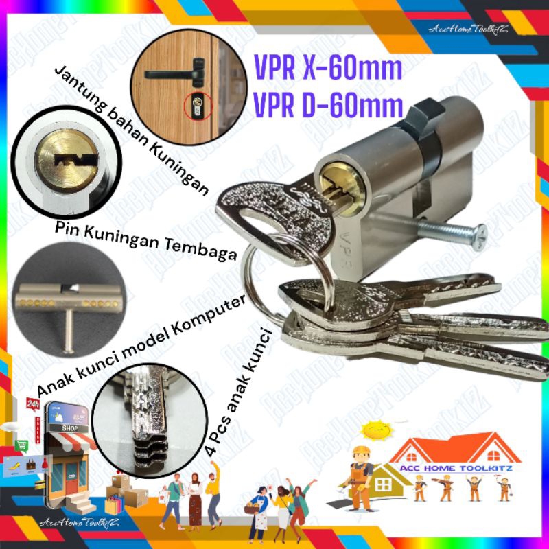 Jual Kunci Cylinder Pintu Rumah Besar Tanggung Kecil / Kunci Babet Silinder / Anak Key Komputer ...