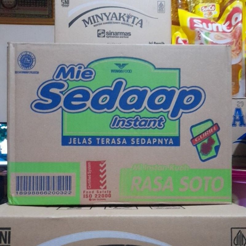 Jual Mie Sedap Rasa Soto 40 x 75gr | Shopee Indonesia