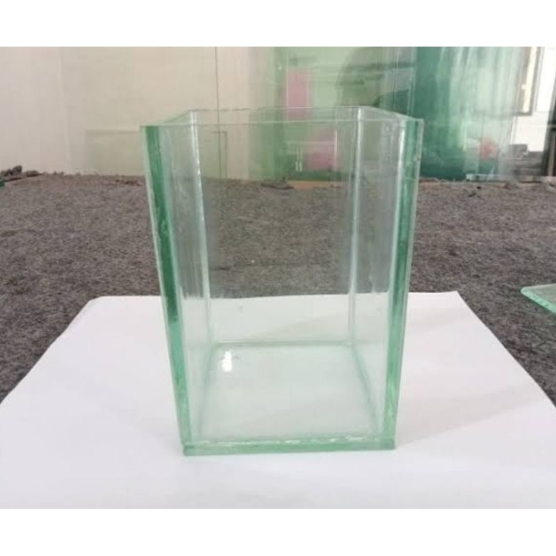 Jual aquarium soliter cupang 15x15x10cm | Shopee Indonesia