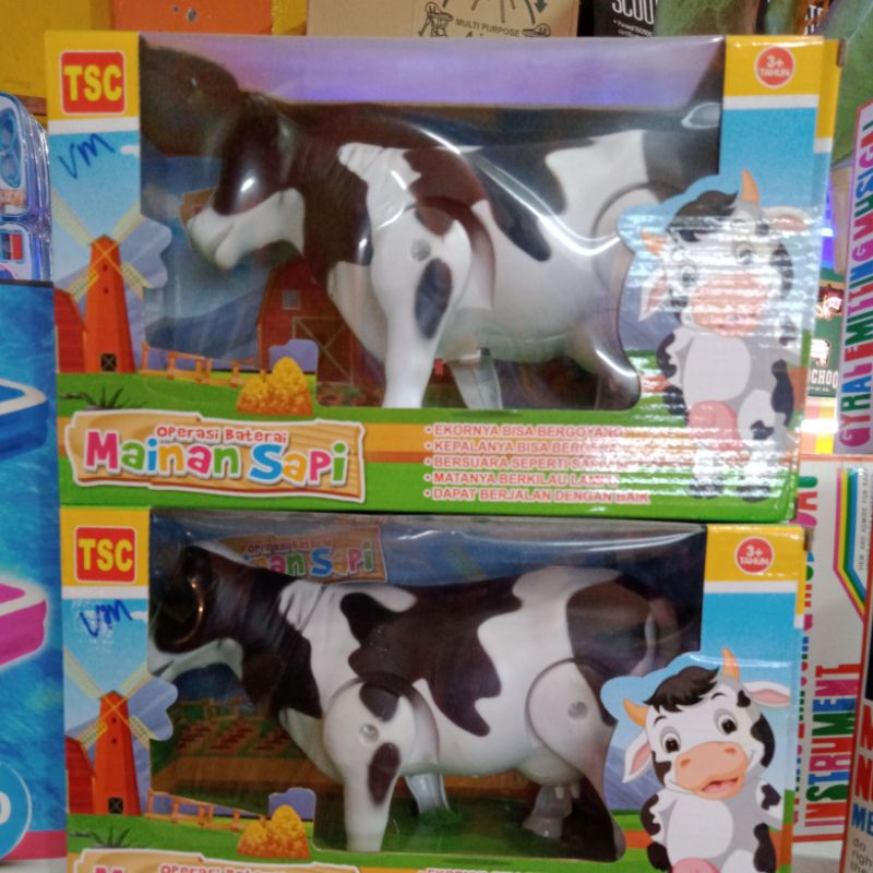 Jual Sapi Mainan Anak sapi berjalan | Shopee Indonesia