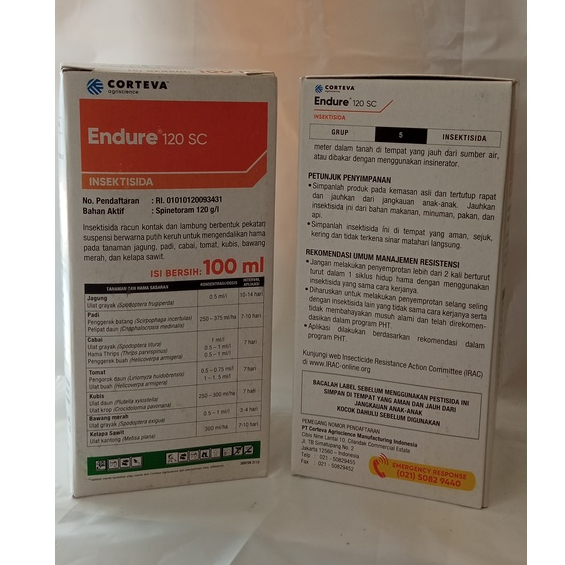 Jual INSEKTISIDA ENDURE 120SC - 100ml | Shopee Indonesia