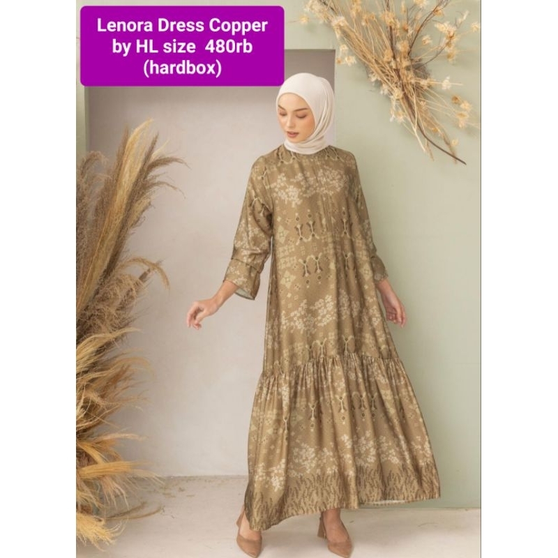Jual Lenora dress - Copper by Heaven Lights | Shopee Indonesia