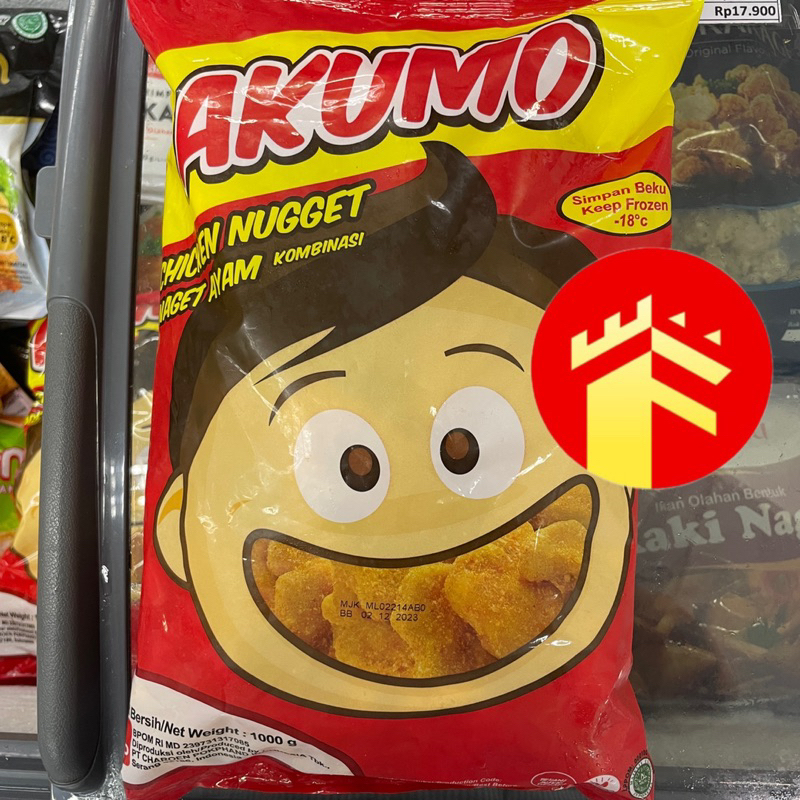 Jual AKUMO NAGET AYAM 1 KG AKUMO CHICKEN NUGGET 1 KG | Shopee Indonesia