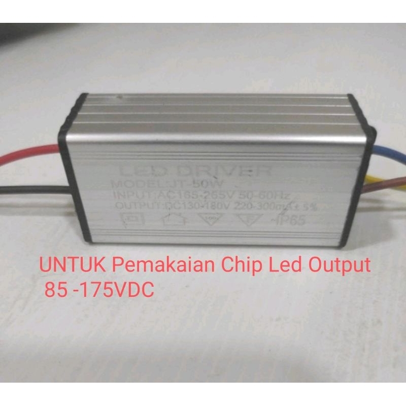 Jual Led Driver + Chip Led 50W 50 Watt Set (GW) | Shopee Indonesia