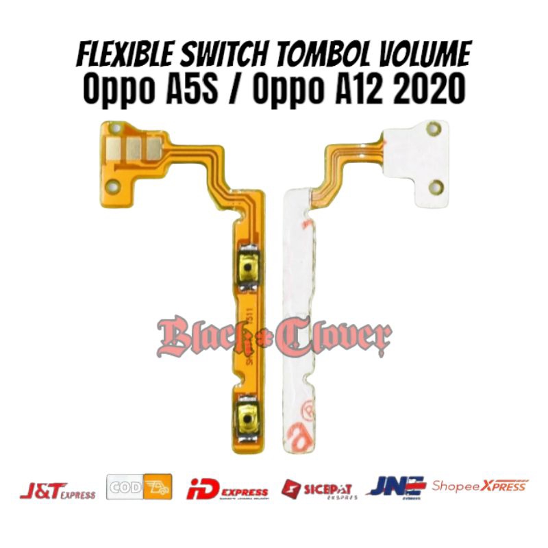 Jual Flexible Flexibel Volume Oppo A5S / Oppo A12 2020 - Fleksibel Fleksible Tombol Switch Vol ...