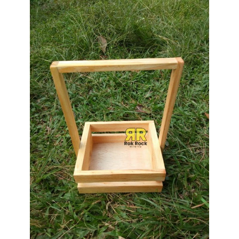 Jual Wooden Storage 25x15x9 Keranjang Parcel Keranjang Buah Keranjang ...