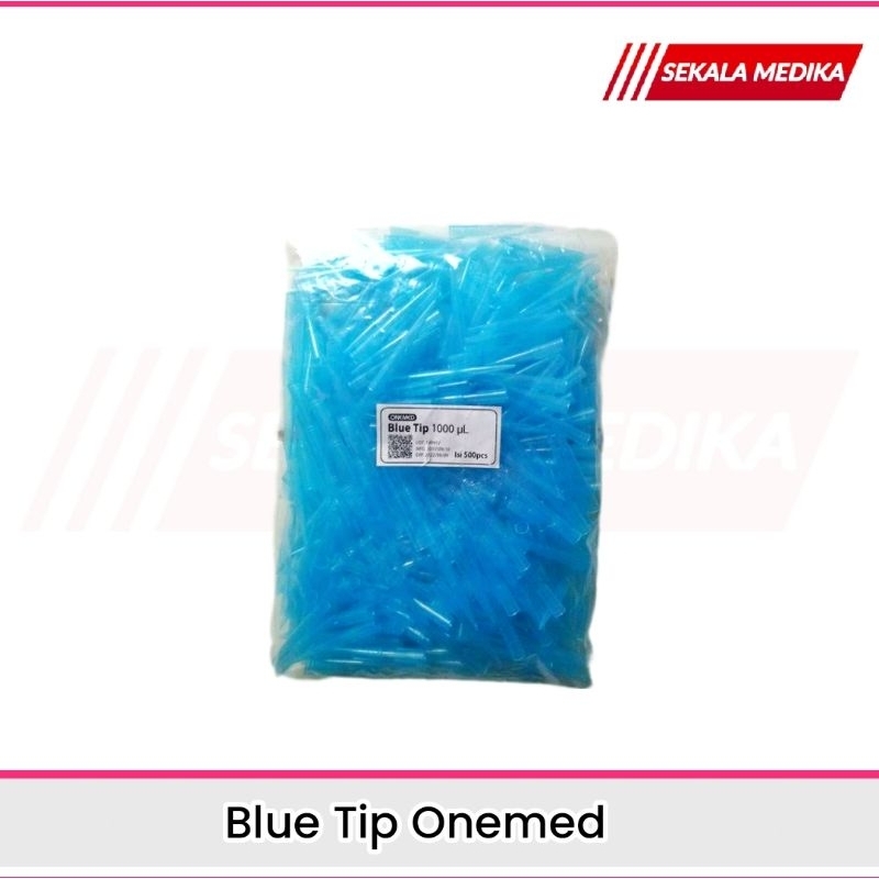 Jual Blue Tip Micropipet Tips Biru OneLab Isi +/- 500 Pcs Per Pack ...