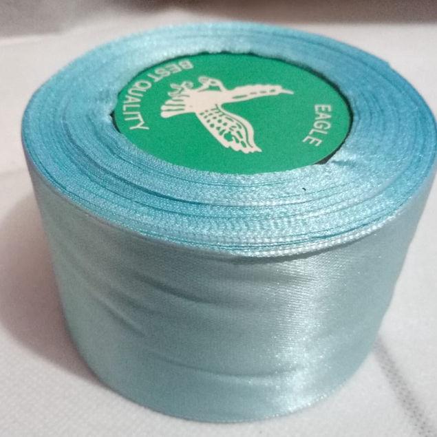 Jual Pita satin Ukuran 2 inch / 5cm Per Roll pita kado pita bucket ...