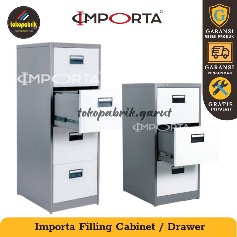 Jual Laci Besi Drawer Importa / Filling Cabinet 3 Laci 4 Laci Minimalis ...