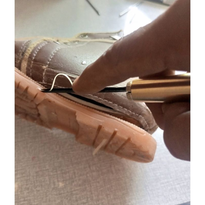 Jual Jarum jahit sepatu sandal ngesol perbaikan perawatan lengkap 4 ...