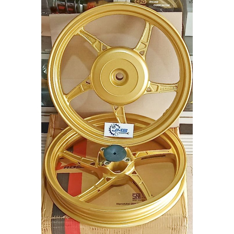 Jual Velg Racing V Rossi Mamba Beat/Scoopy fi/ Vario 110 Gold UK 185/ ...