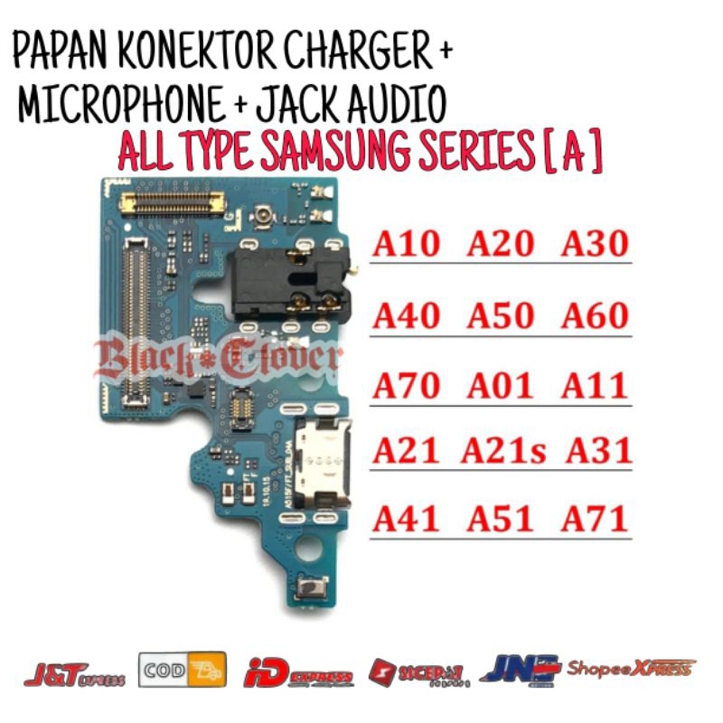 Jual PAPAN KONEKTOR CHARGER CARGER CAS + MIC + JACK AUDIO + IC SAMSUNG ...