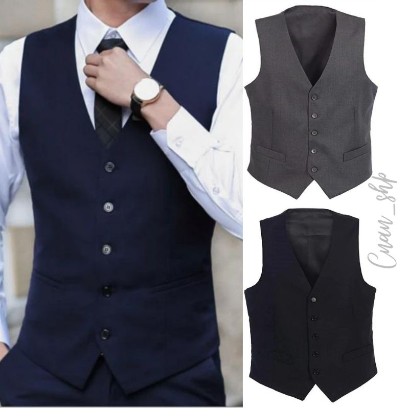 Jual Vest rompi formal pria | Shopee Indonesia