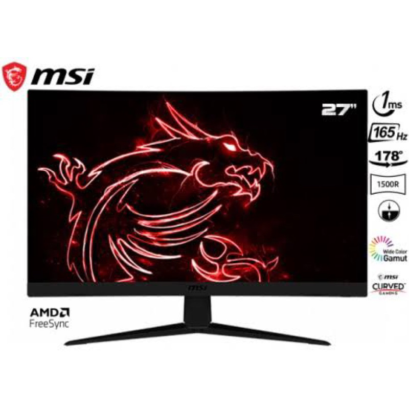 Jual Monitor MSI Optix G27C5 27” inch | Shopee Indonesia