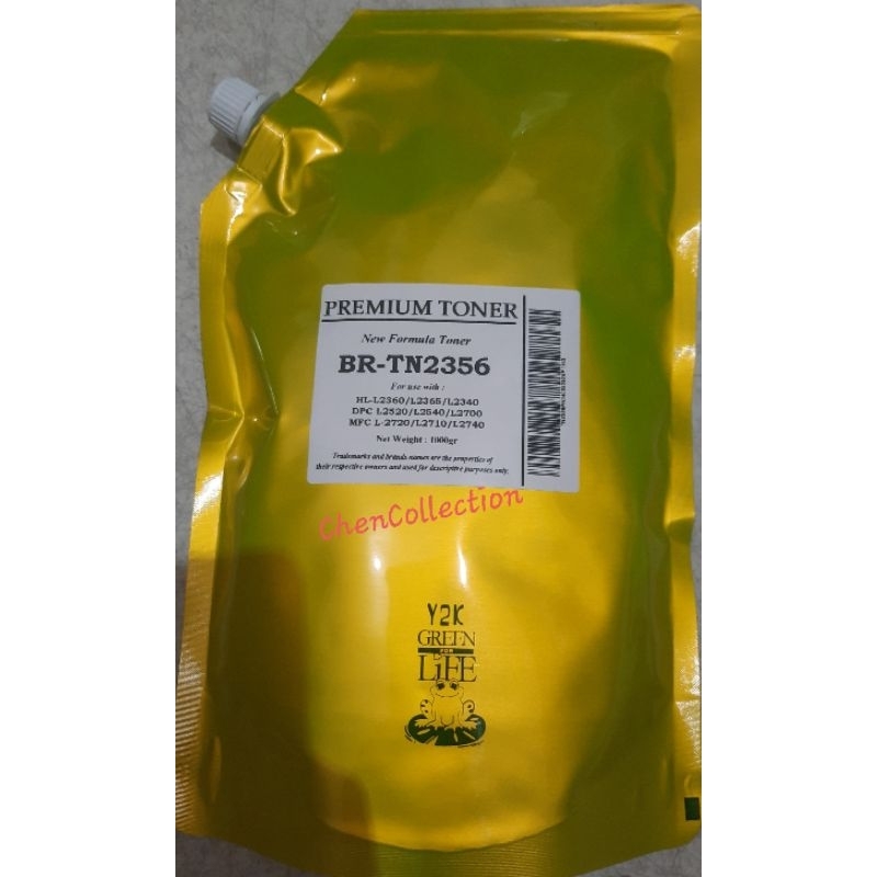 Jual 1kg Toner Bubuk Refill BRO THER TN2356 TN 2356 L2540 L2740 HL2240 ...