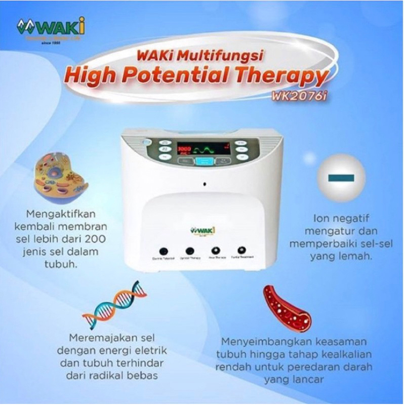 Jual WAKI WK2076i MULTI FUNCTIONAL ULTRA POTENTIAL THERAPY HEALTHCARE ...
