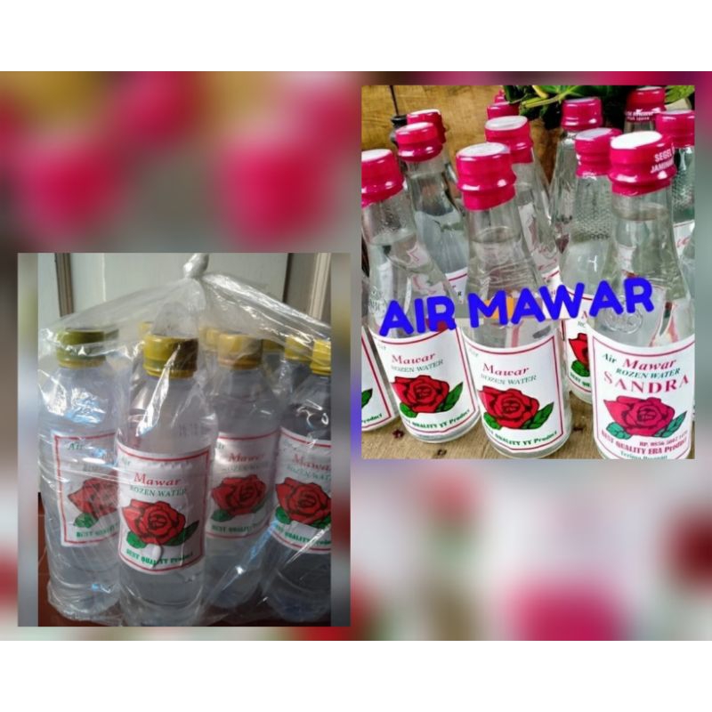 Jual Air Mawar ziarah Makam wangi dan harum Botol PLASTIK dan BOTOL ...