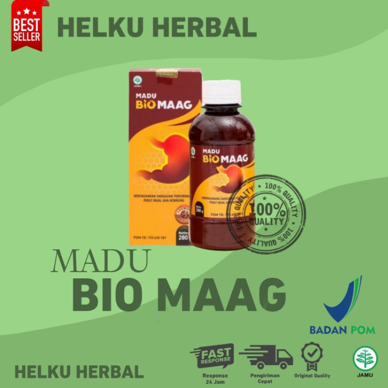 Jual MADU BIOMAAG HERBAL KHUSUS ATASI ASAM LAMBUNG | Shopee Indonesia