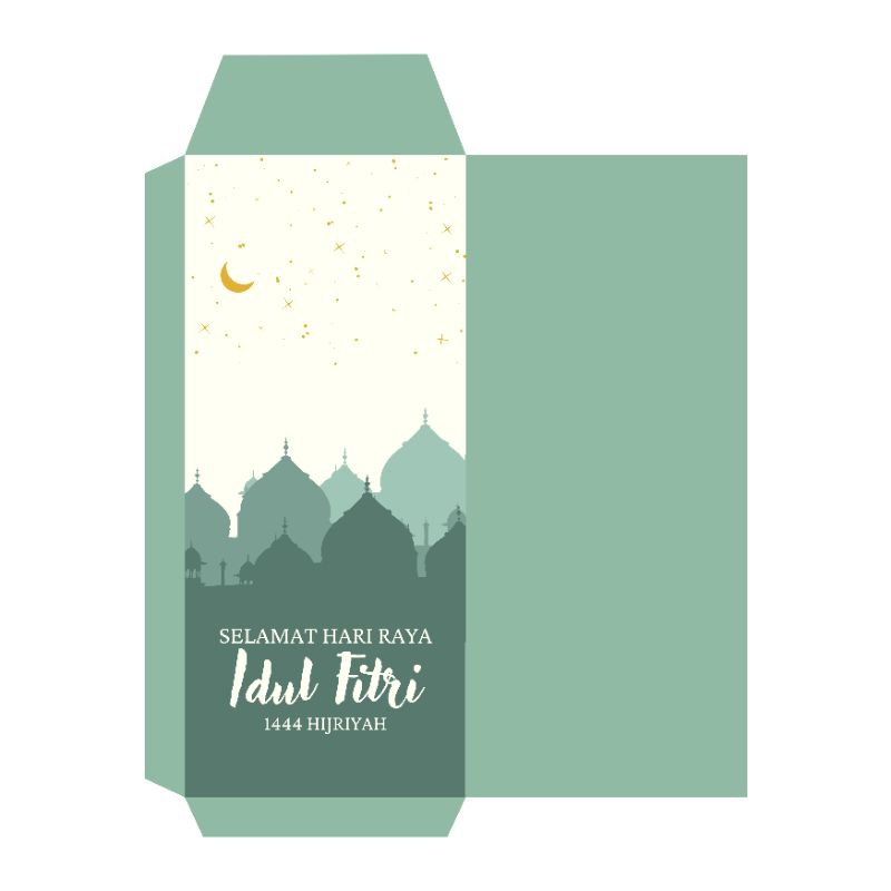 Jual Amplop Lebaran Idul Fitri Custom (Large) / Amplop Lebaran Custom ...
