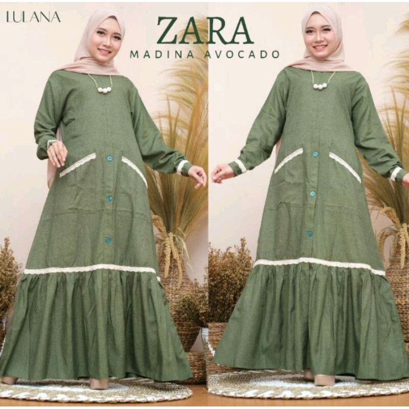 Jual ZARA DRESS BY LULANA | Madina | Shopee Indonesia