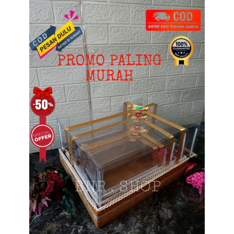 Jual hantaran seserahan pernikahan kotak parsel hantaran akrilik ...