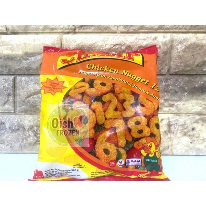 Jual Champ Naget Angka 500 gr | Shopee Indonesia