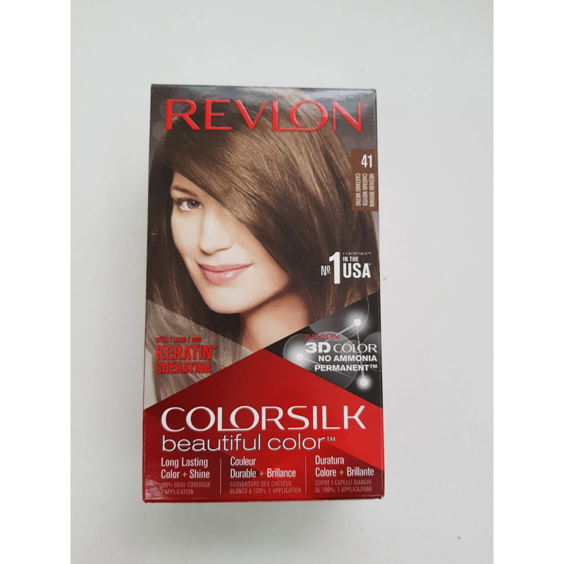Jual Revlon Colorsilk No 41 ( Medium Brown ) | Shopee Indonesia
