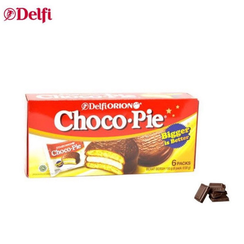 Jual Choco pie Marshmallow & cheese & choco pie delfiorio 168 gram (1 ...
