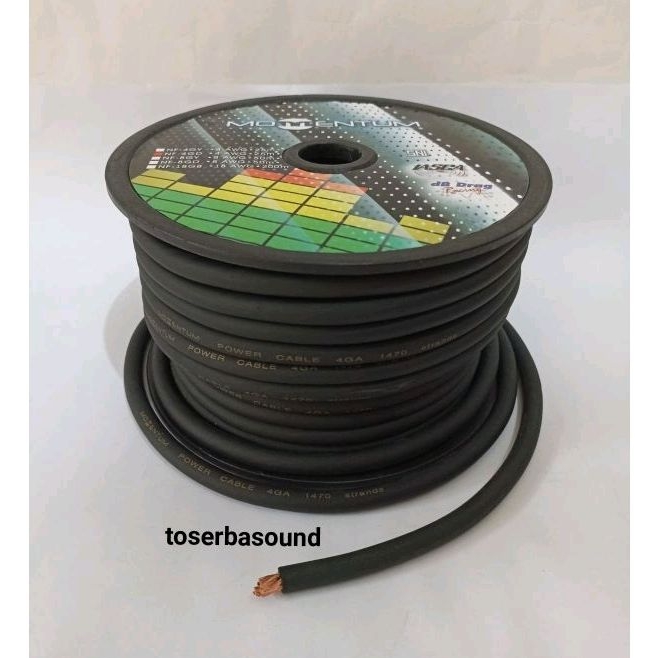 Jual Kabel 4awg Momentum Setrum Power Aki Ground 4 AWG audio mobil ...