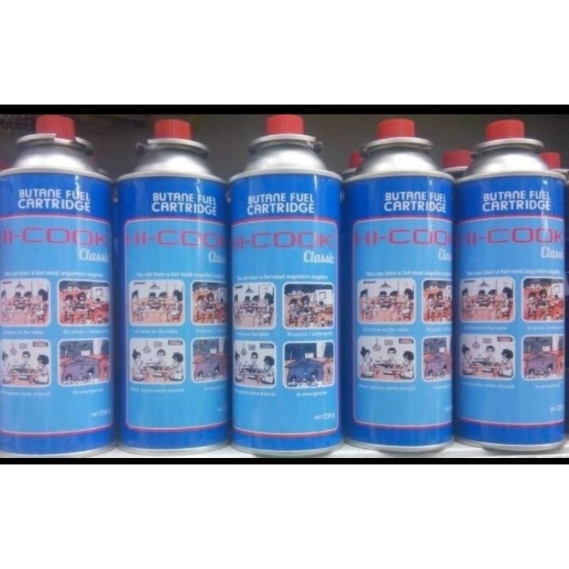 Jual Gas Hi-Cook/ Hicook Tabung Gas Mini / Gas Portable Hi Cook ...