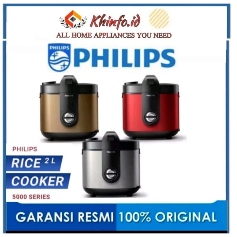Jual MAGIC COM Philips Rice Cooker penanak nasi HD 3138 (2L)/ HD3211 (1 ...