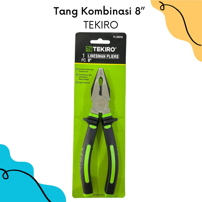 Jual Tekiro Tang Kombinasi 8” | Tekiro Tang Kombinasi 8 Inch | Tang ...